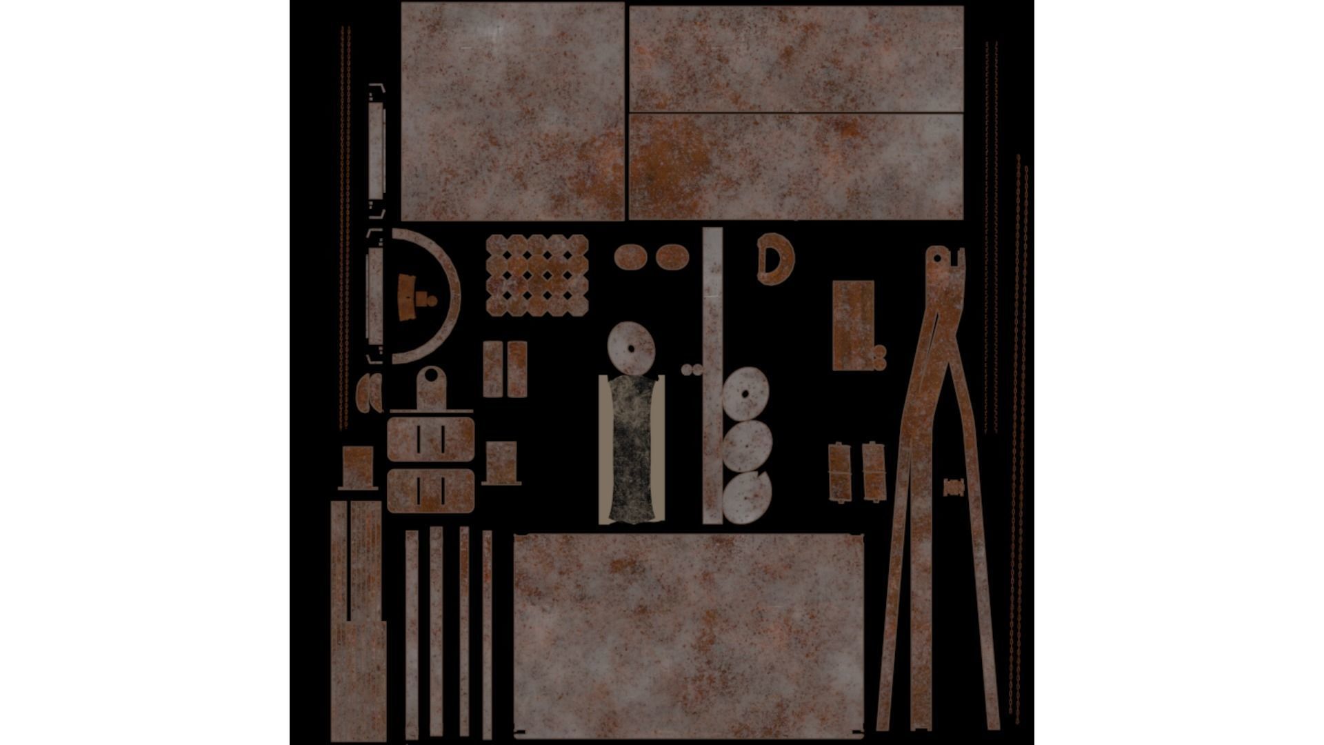 3D model Rusty Trailer VR / AR / low-poly | CGTrader