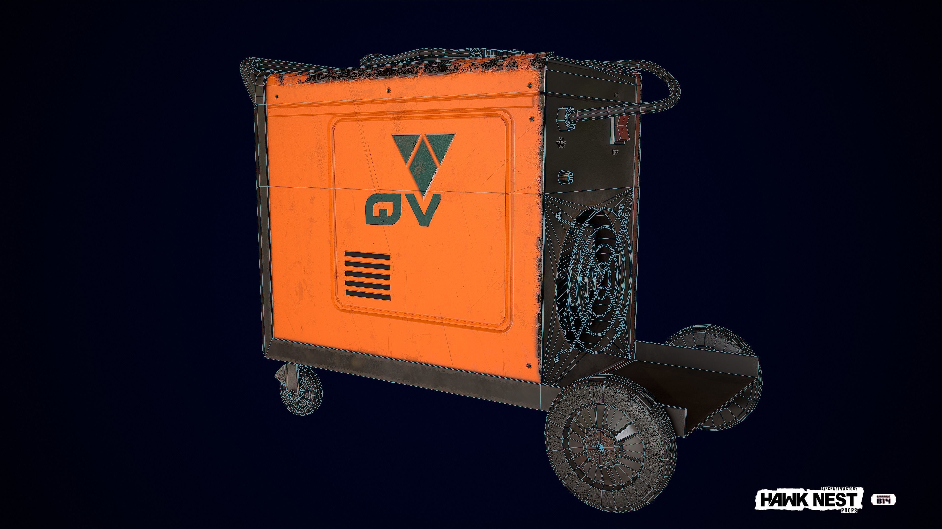 3D model Tool - Welding Machine VR / AR / low-poly | CGTrader