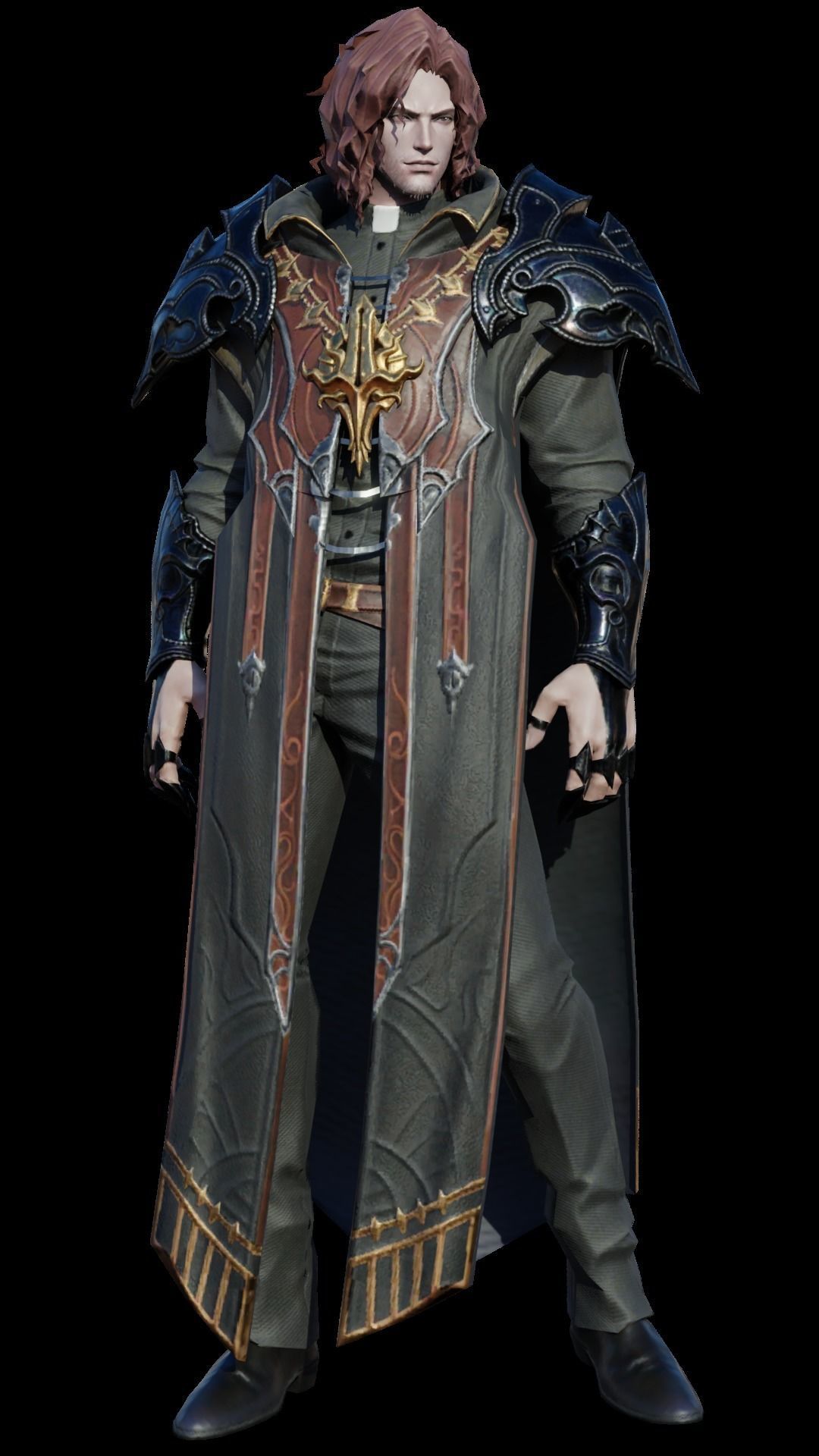 FFCG-H-22-06 0026141 Xylo male character game costume fantasy 3D model ...