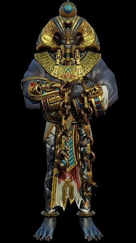 3D model CG-H-22-06 0026104 Sphinx game Egypt character costume fantasy ...