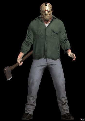 Jason Voorhees 3d Model Rigged Cgtrader