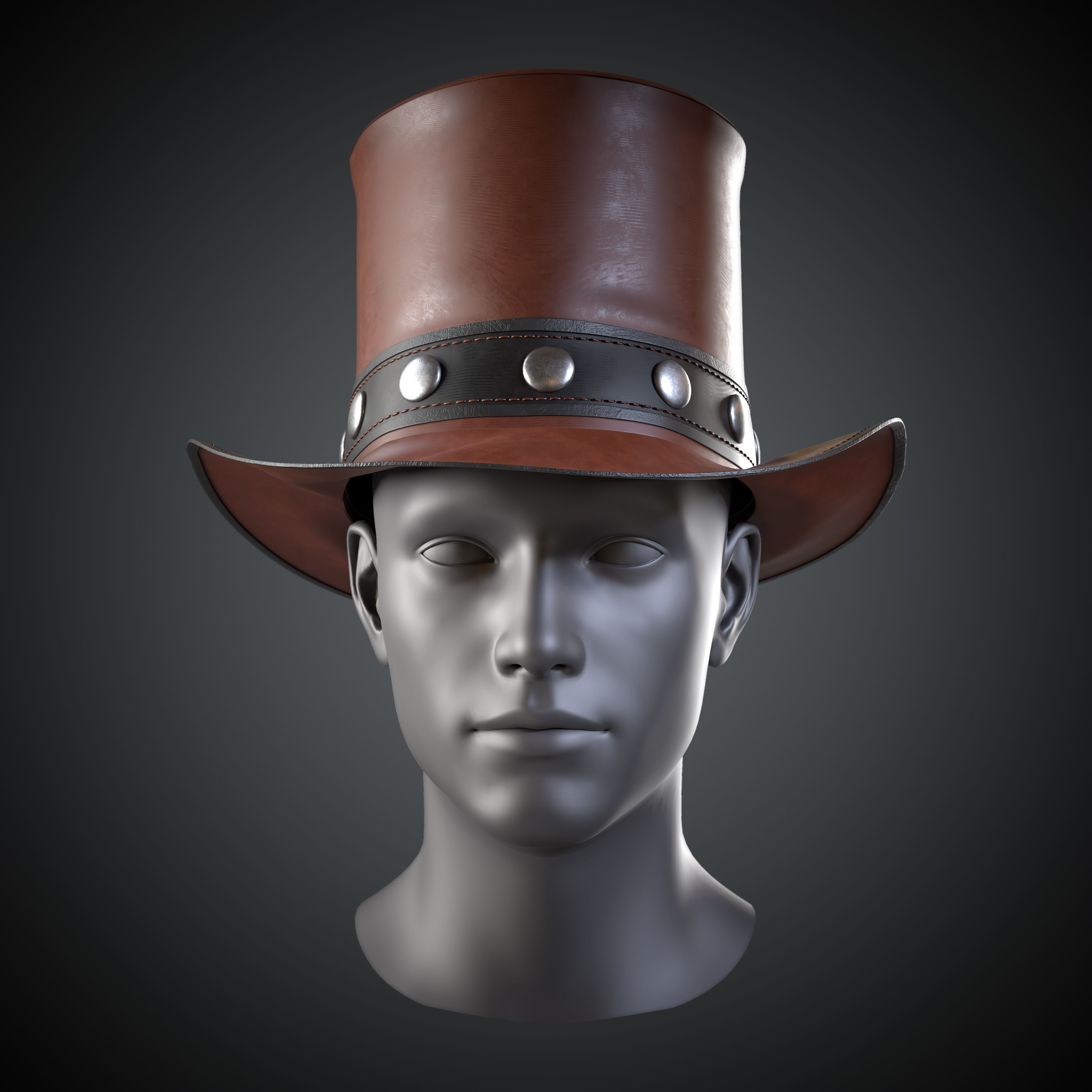 Top Hat 3D model free VR / AR / low-poly 3D model | CGTrader