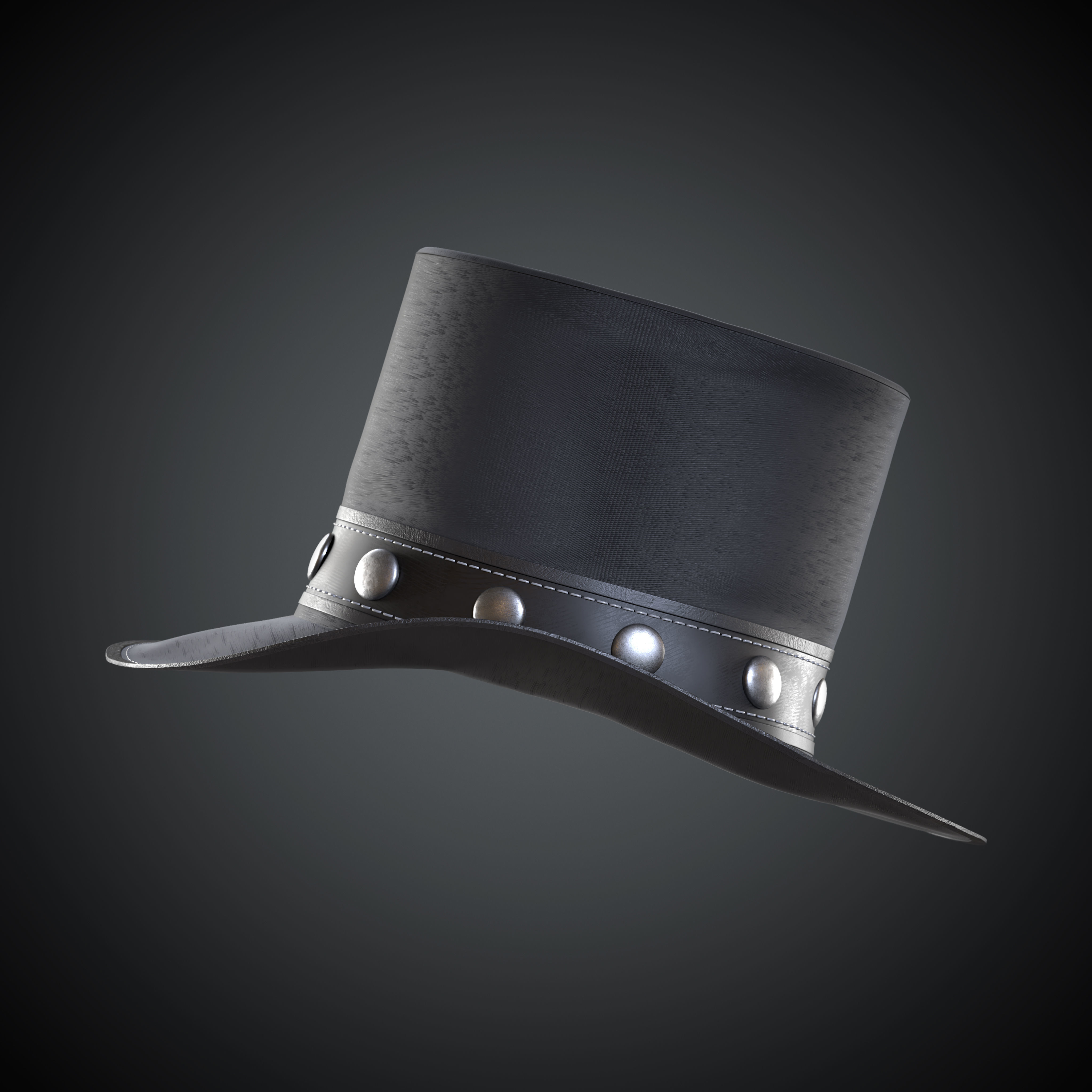 Top Hat 3D model free VR / AR / low-poly 3D model | CGTrader
