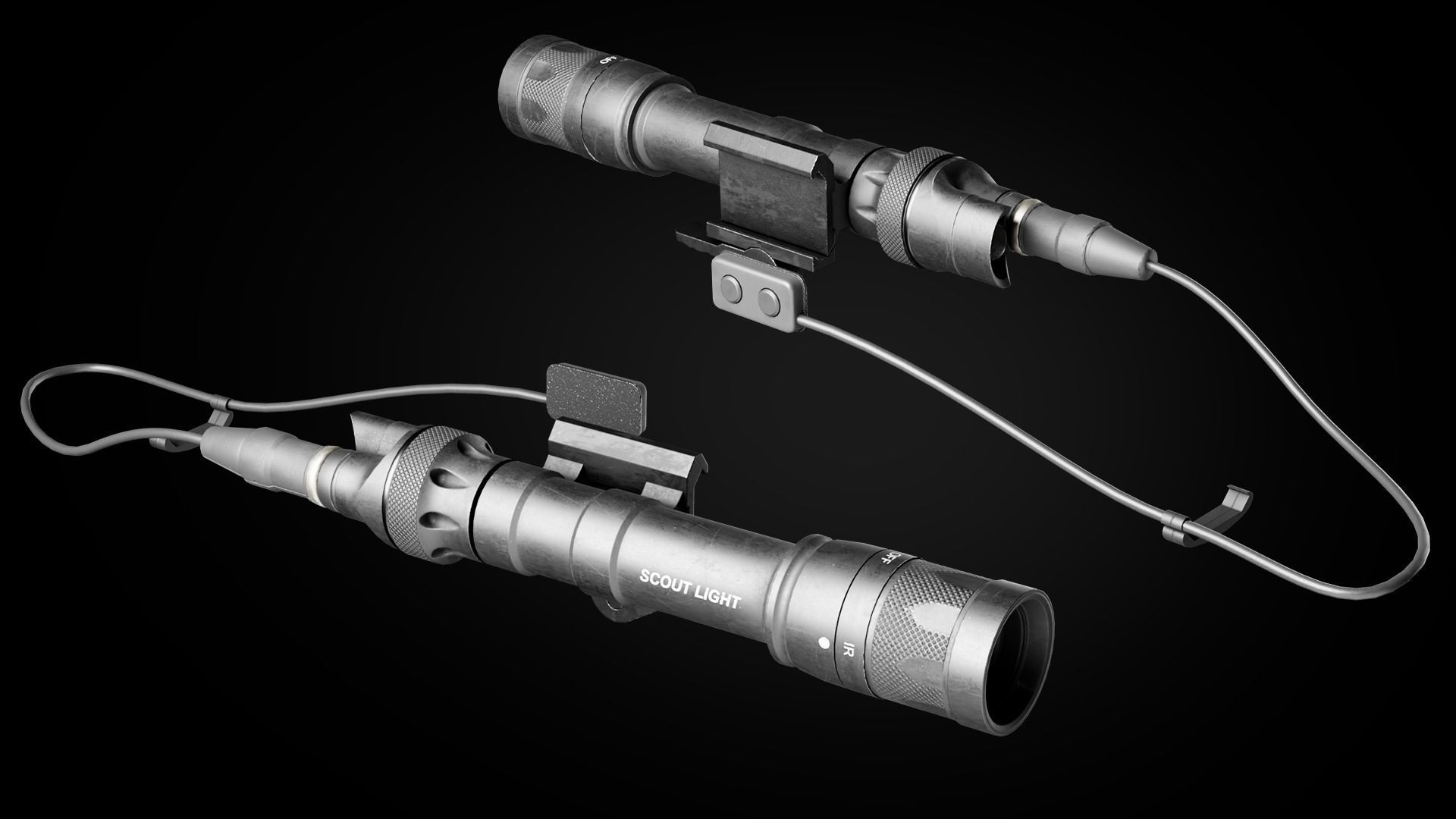 3D model Custom Modular Assault Rifle AR-15 VR / AR / low-poly | CGTrader