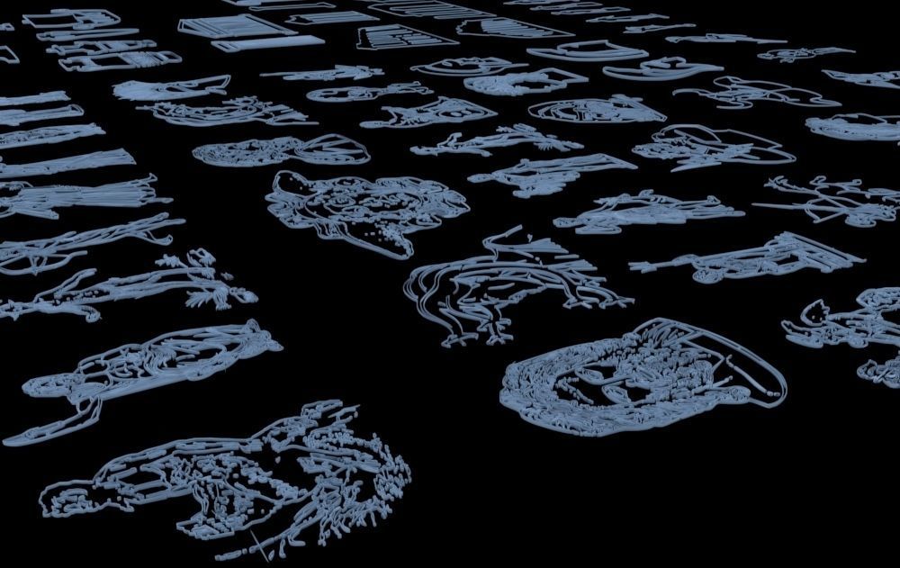 Mythological Greek symbols 3D model | CGTrader