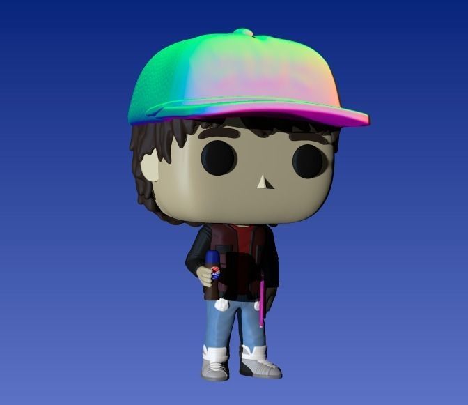 FUNKO MARTY MCFLY 3D model 3D printable | CGTrader