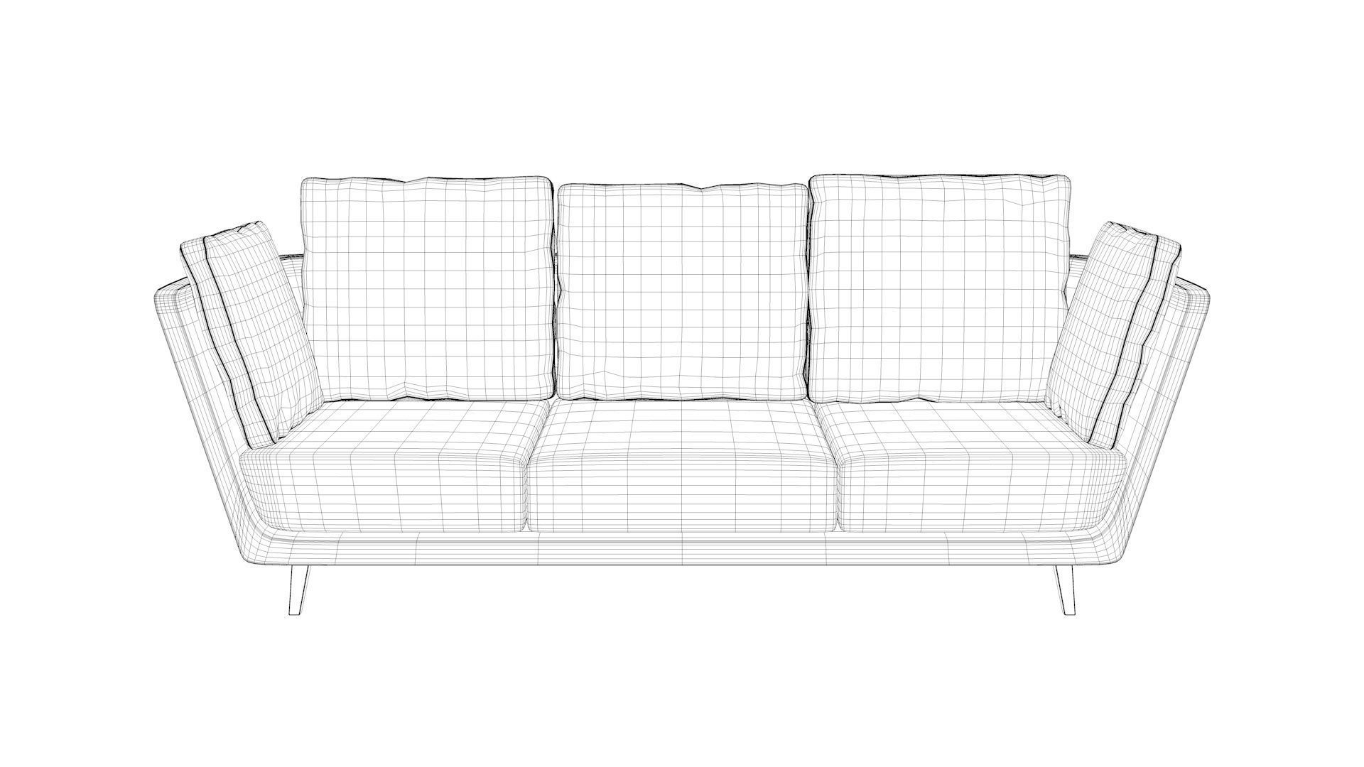Sofas Set 3D model | CGTrader
