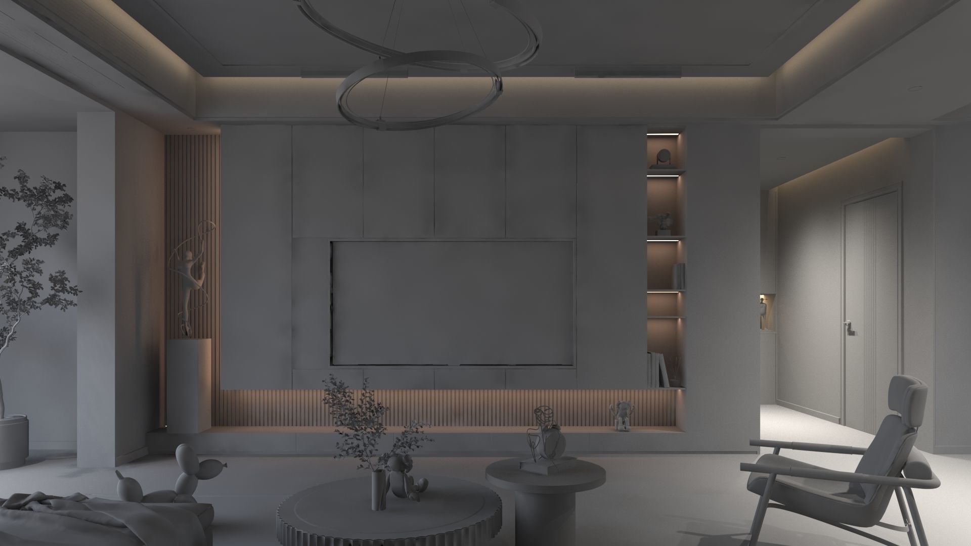 Interior Design - Modern Simplicity 3D model | CGTrader