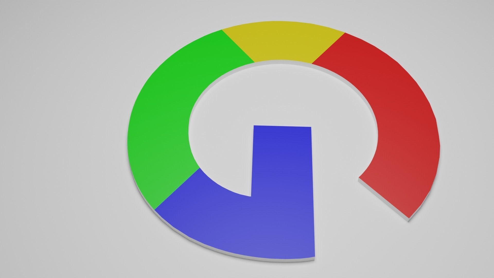 google logo 3D model | CGTrader