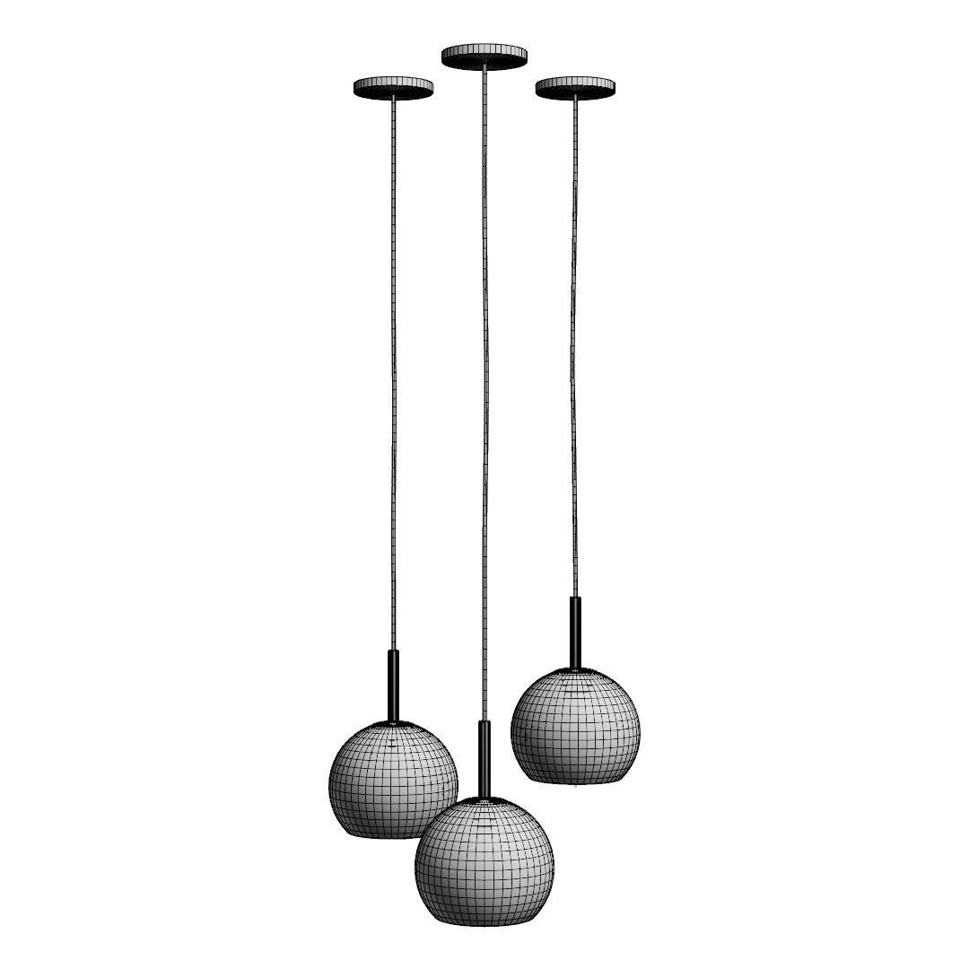 Kip Ball Pendant Light 3D model | CGTrader