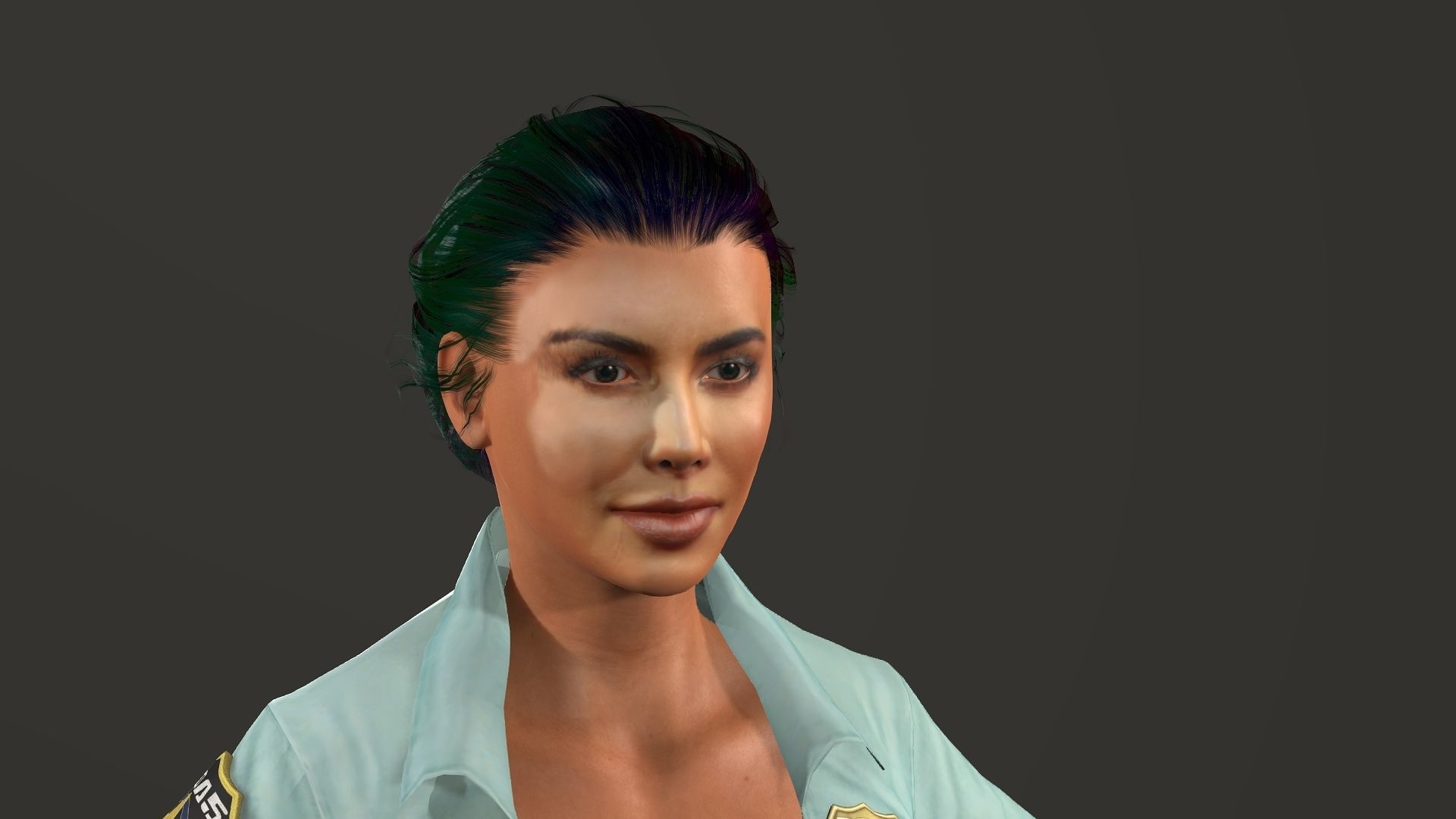 3D model Kim Kardishian VR / AR / low-poly | CGTrader