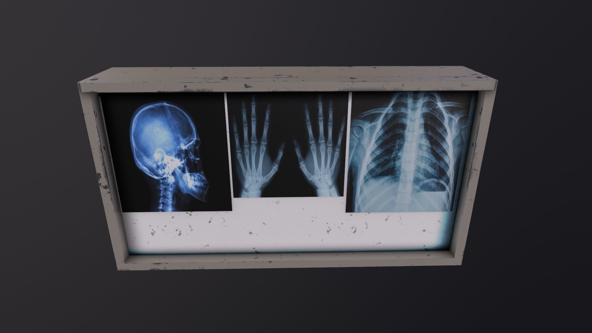 3D model XRay Light Box 3D Model VR / AR / low-poly | CGTrader