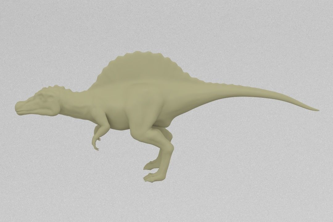 Spinosaurus 3D model 3D printable | CGTrader