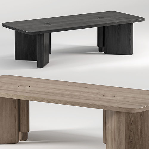 Tami Dining Table By Monologuelondon 3D model | CGTrader