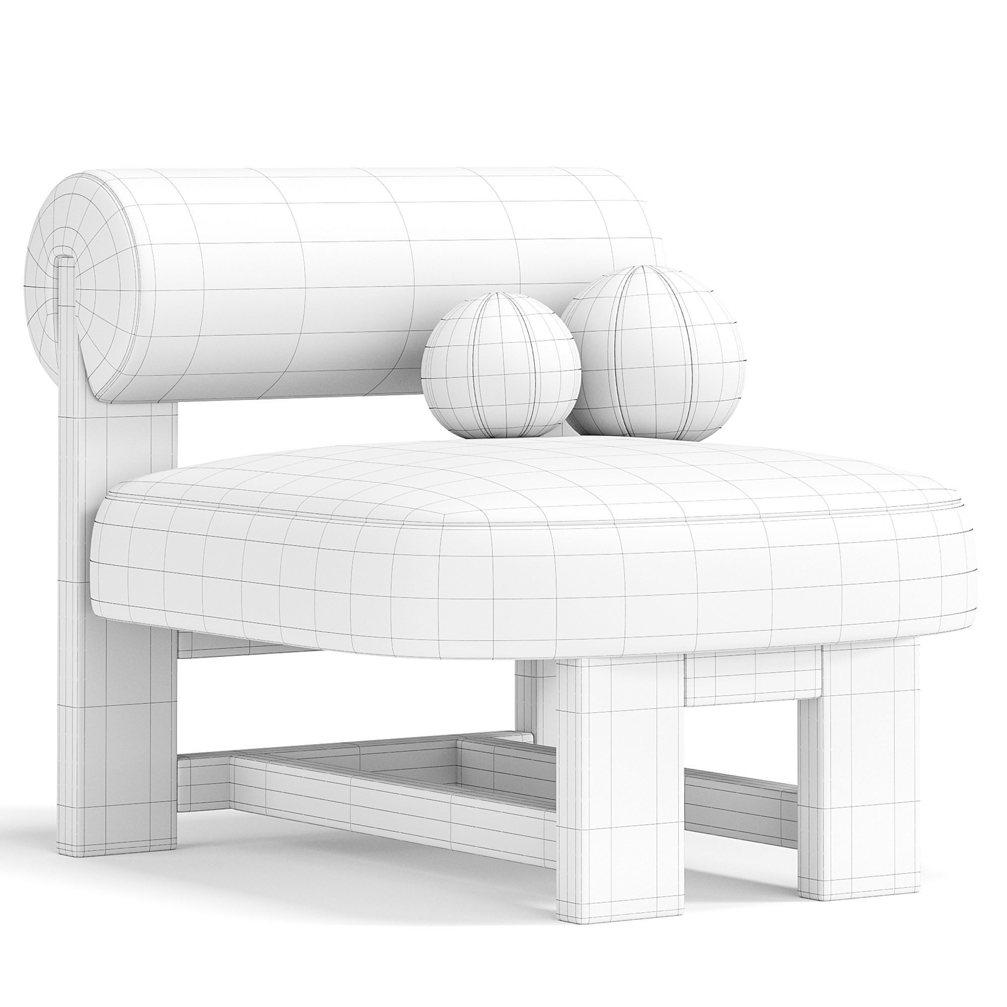 Malta Outdoor Chair By Highfashionhome 3D model | CGTrader