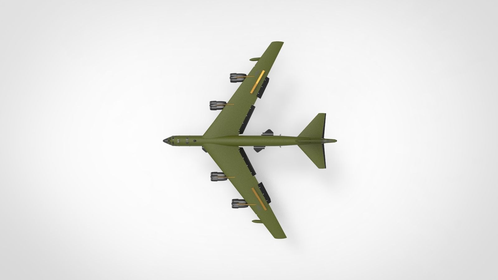 B-52 Stratofortress 3D model | CGTrader