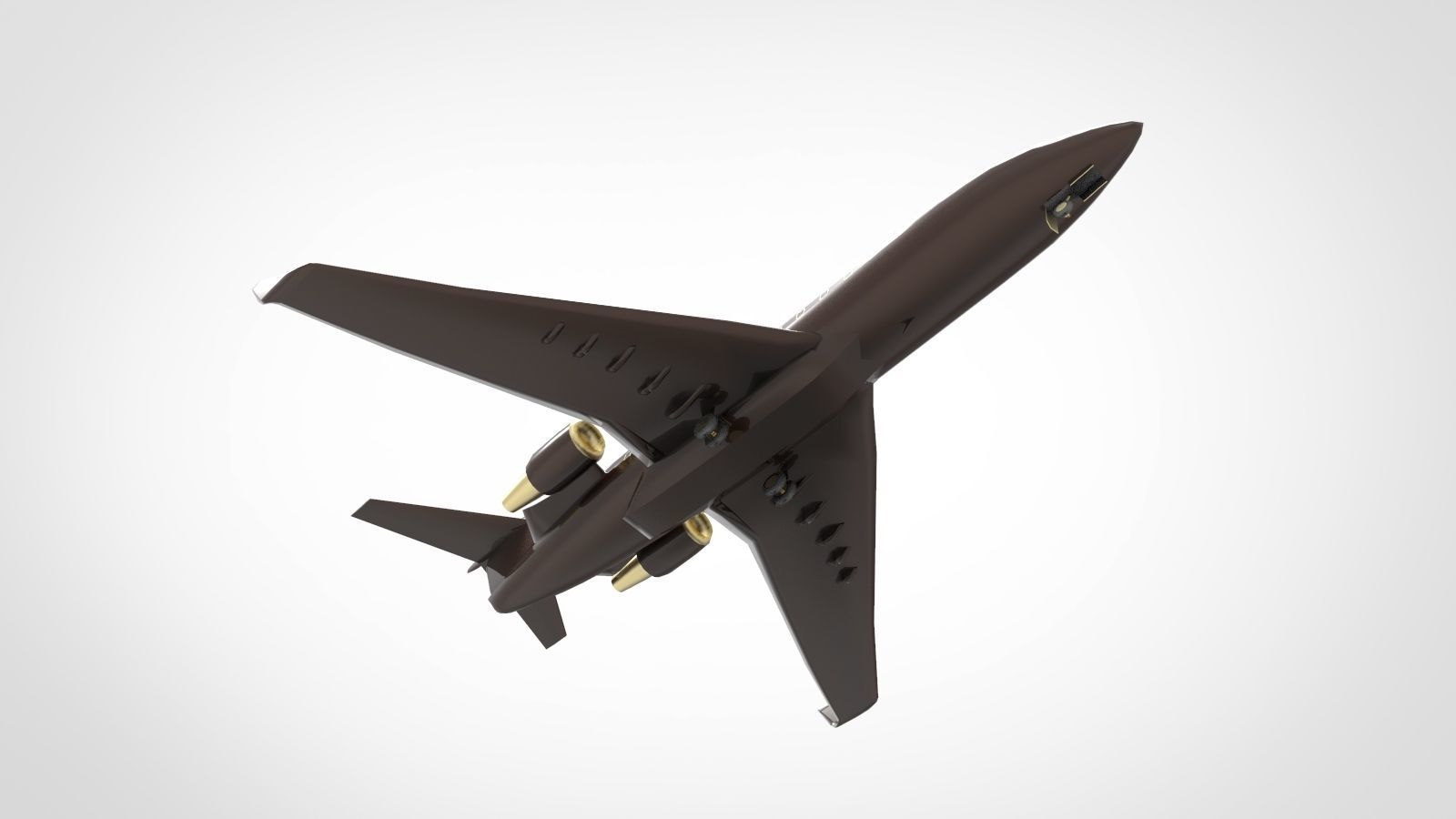 Gulfstream G650 Jet 3D model | CGTrader
