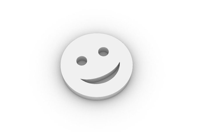 Smile free 3D model | CGTrader