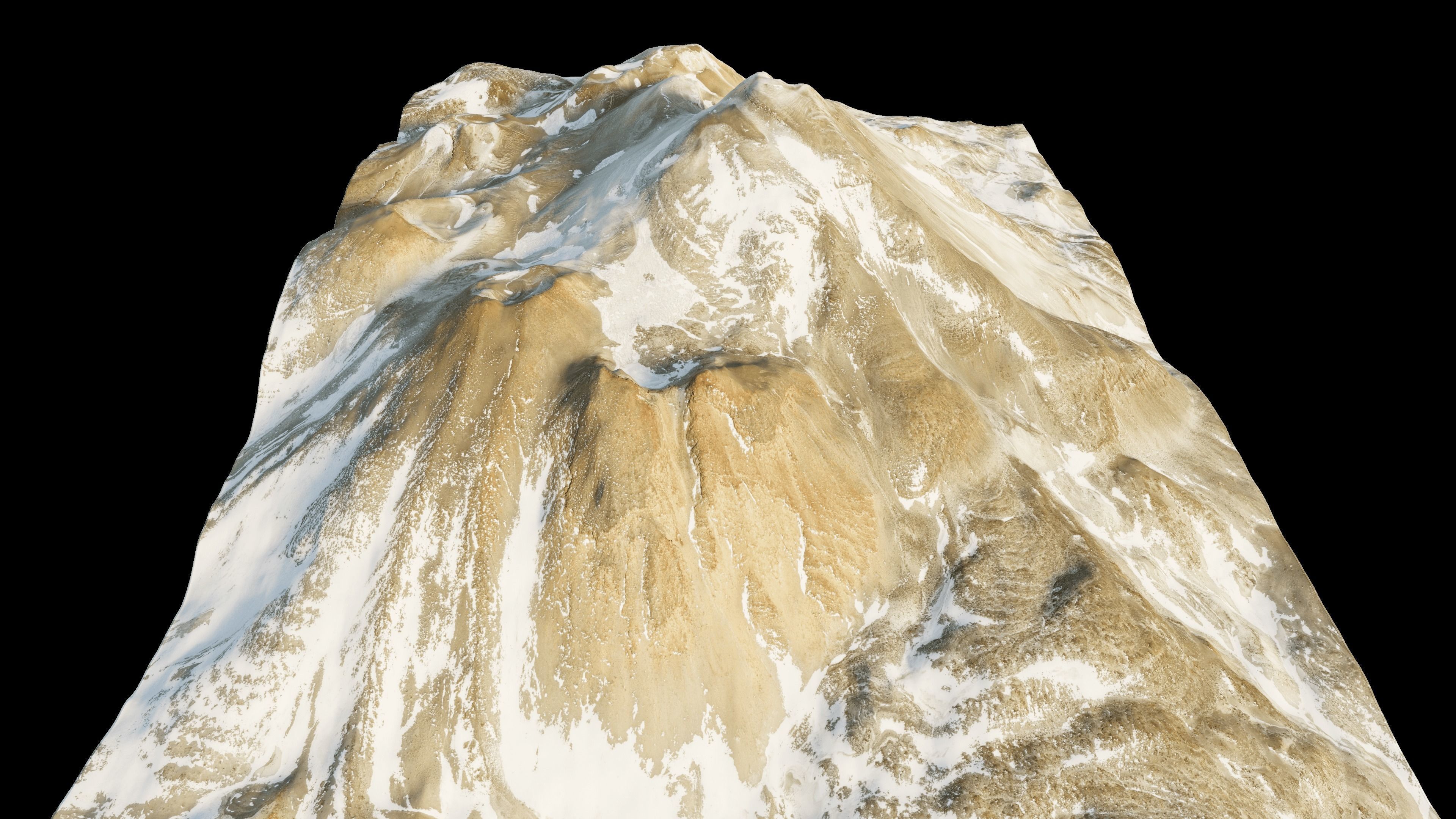 Ojos del Salado Stratovolcano terrain 3d model 3D model | CGTrader