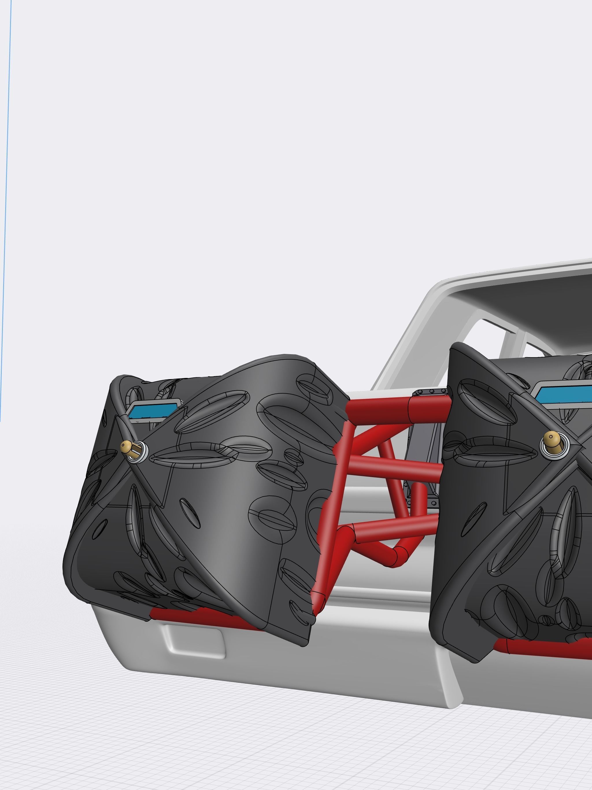 VC Valiant Promod Parachute and decklid mount 3D model 3D printable ...