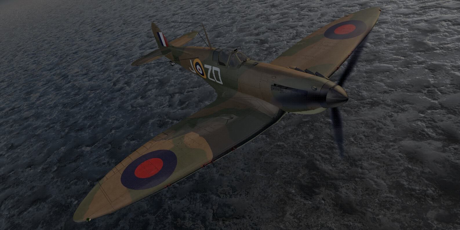 Supermarine Spitfire Mk-1 - revised 3D model | CGTrader