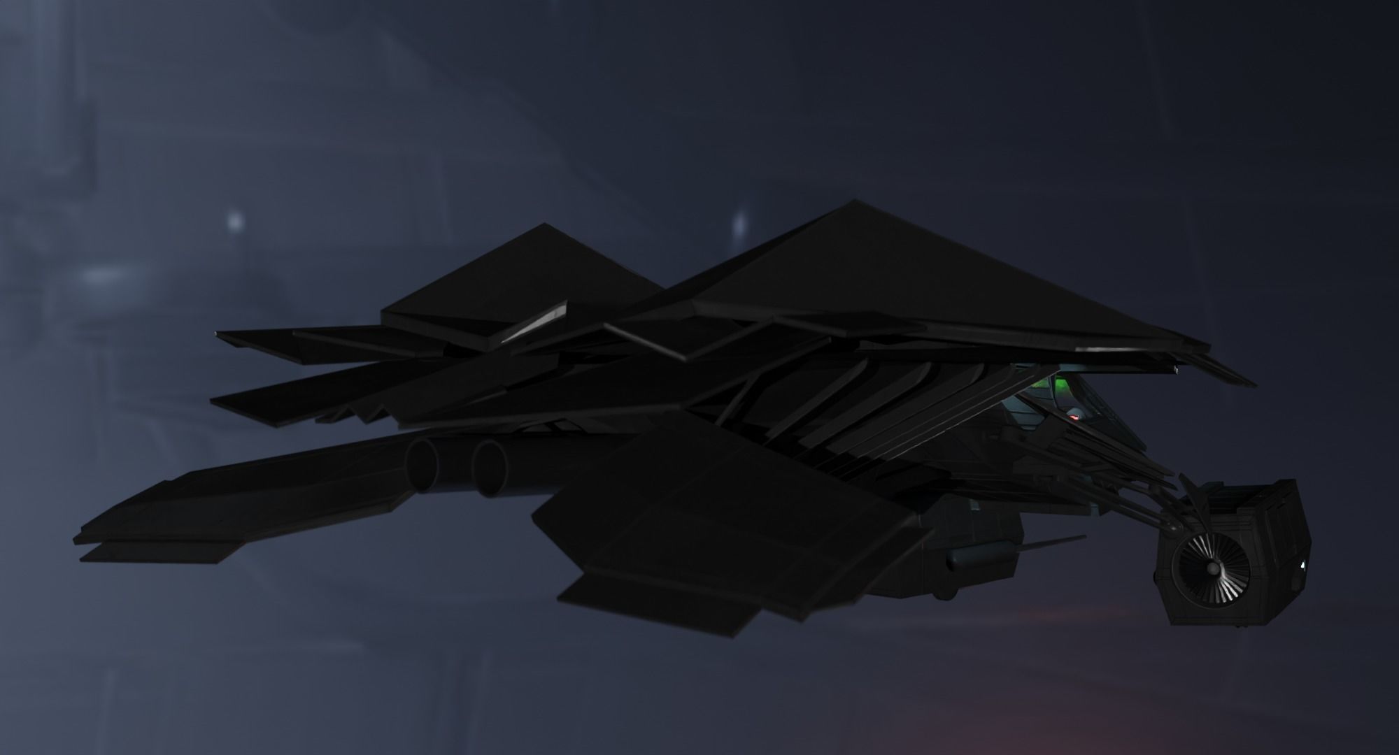 3D model The Bat - Batman The Dark Knight Rises VR / AR / low-poly ...