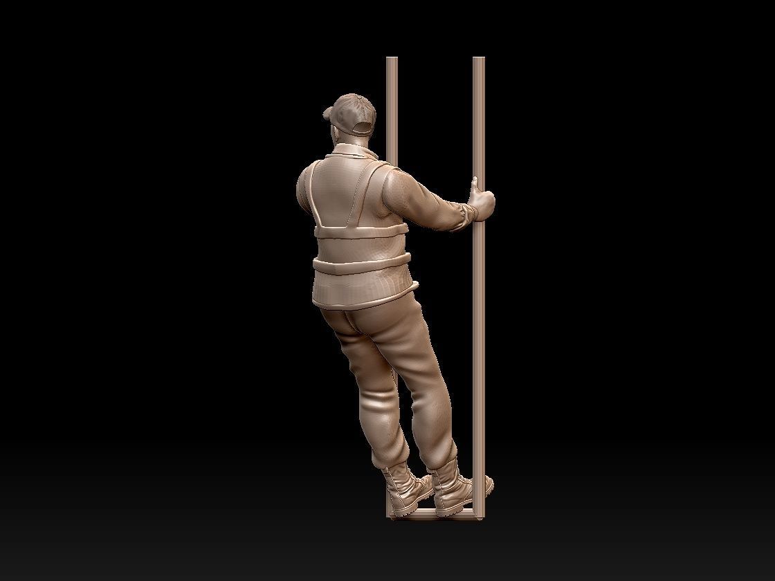 staff railroad 3D model 3D printable | CGTrader