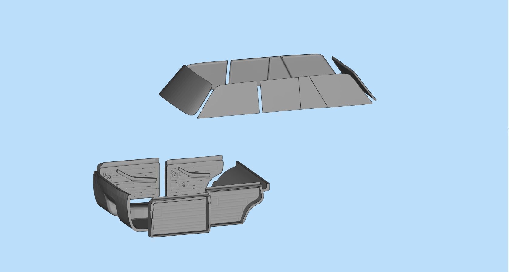 Ghostbusters Ecto Lada Riva Nova Scale Car Model Kit 3D model 3D ...