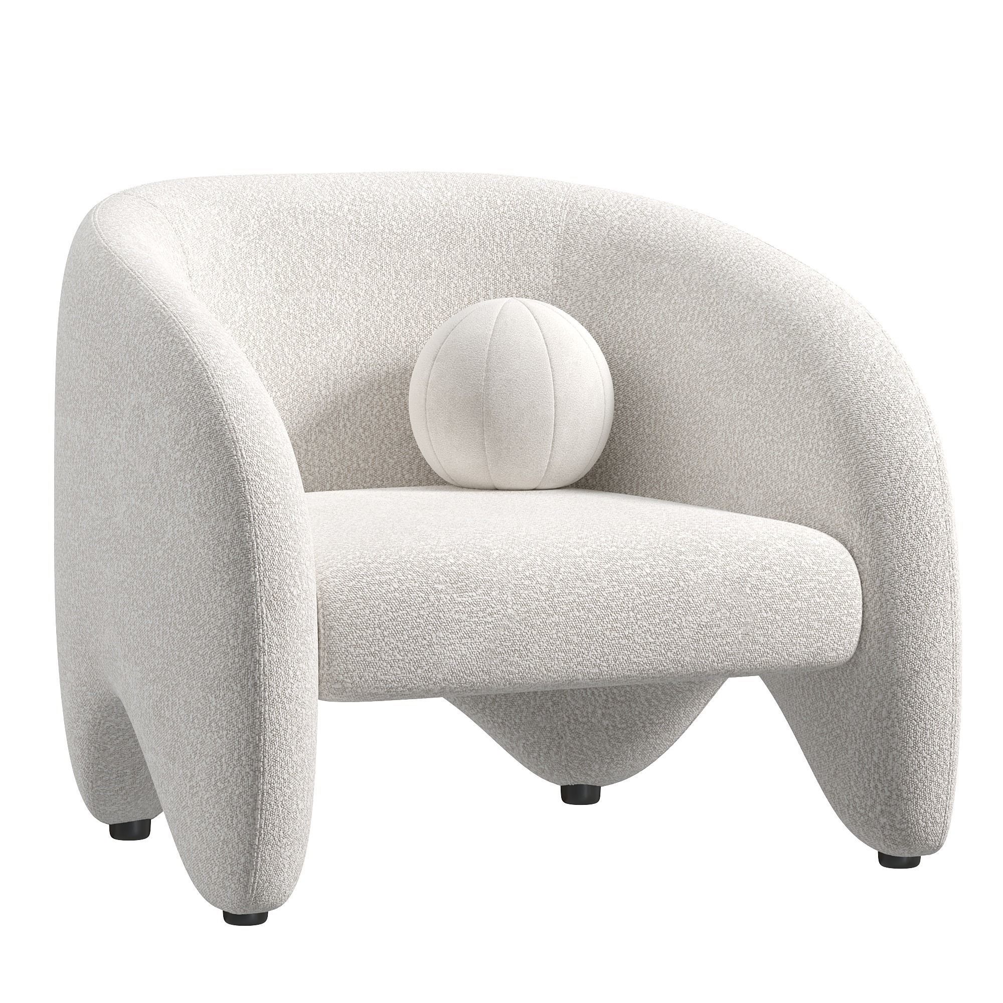 Yuzu Armchair By Arflex 3D model | CGTrader