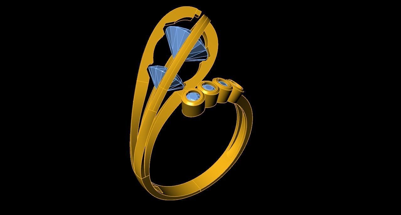 80 Files Rings Designs for Women 3D model 3D printable | CGTrader