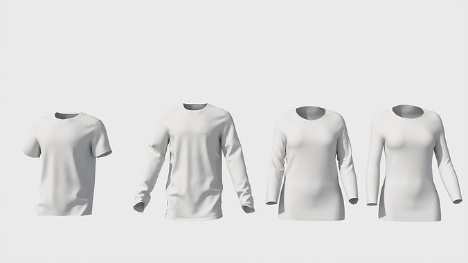 Basic simple Clothing 3D model | CGTrader