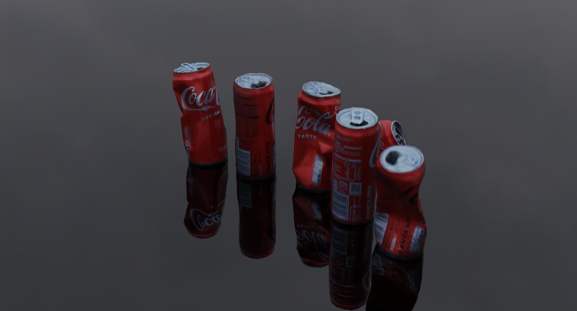 3D model Coka Cola Cans Assets VR / AR / low-poly | CGTrader