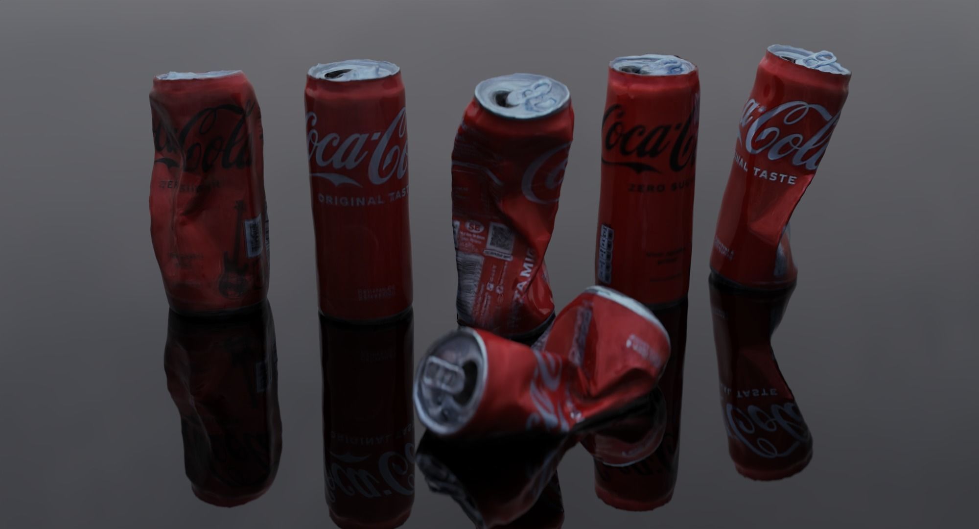3D model Coka Cola Cans Assets VR / AR / low-poly | CGTrader