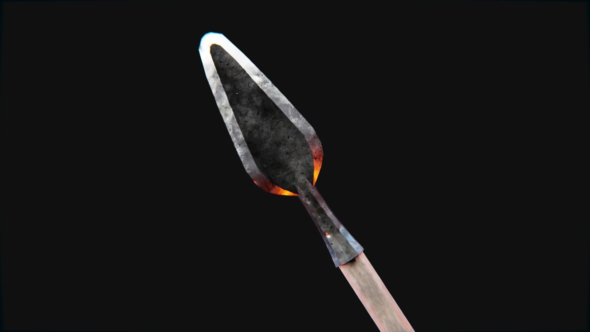 3D model Medieval Polearms metal wood VR / AR / low-poly | CGTrader