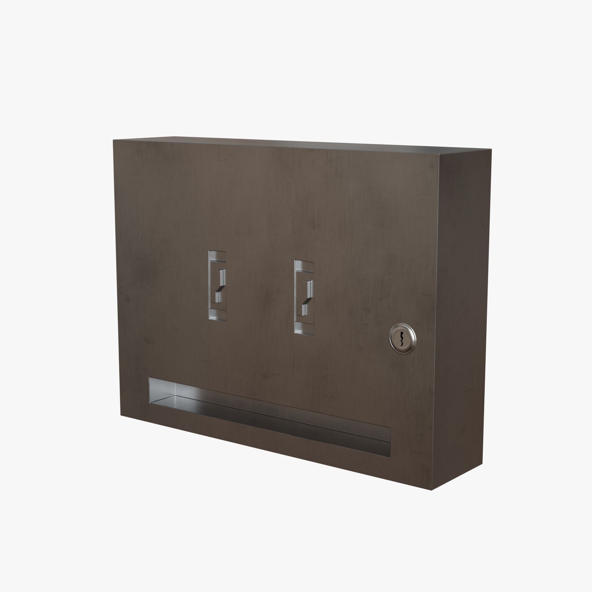Trash Chute - Wall Mounted model 3D model | CGTrader