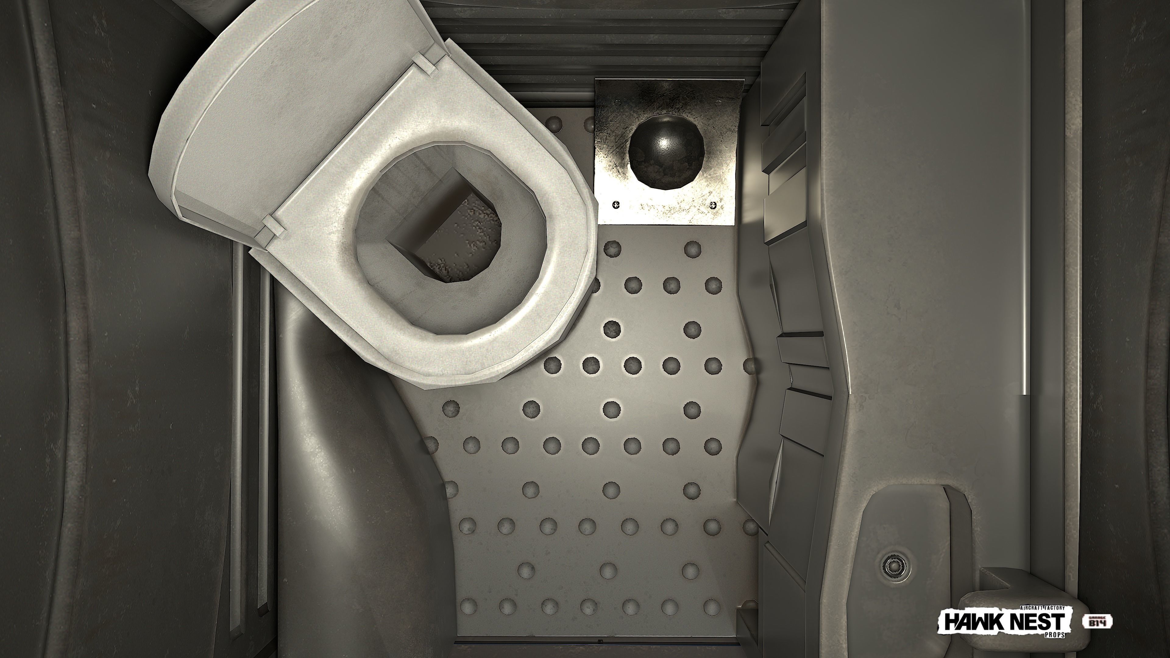 3D model Portable Toilet VR / AR / low-poly | CGTrader