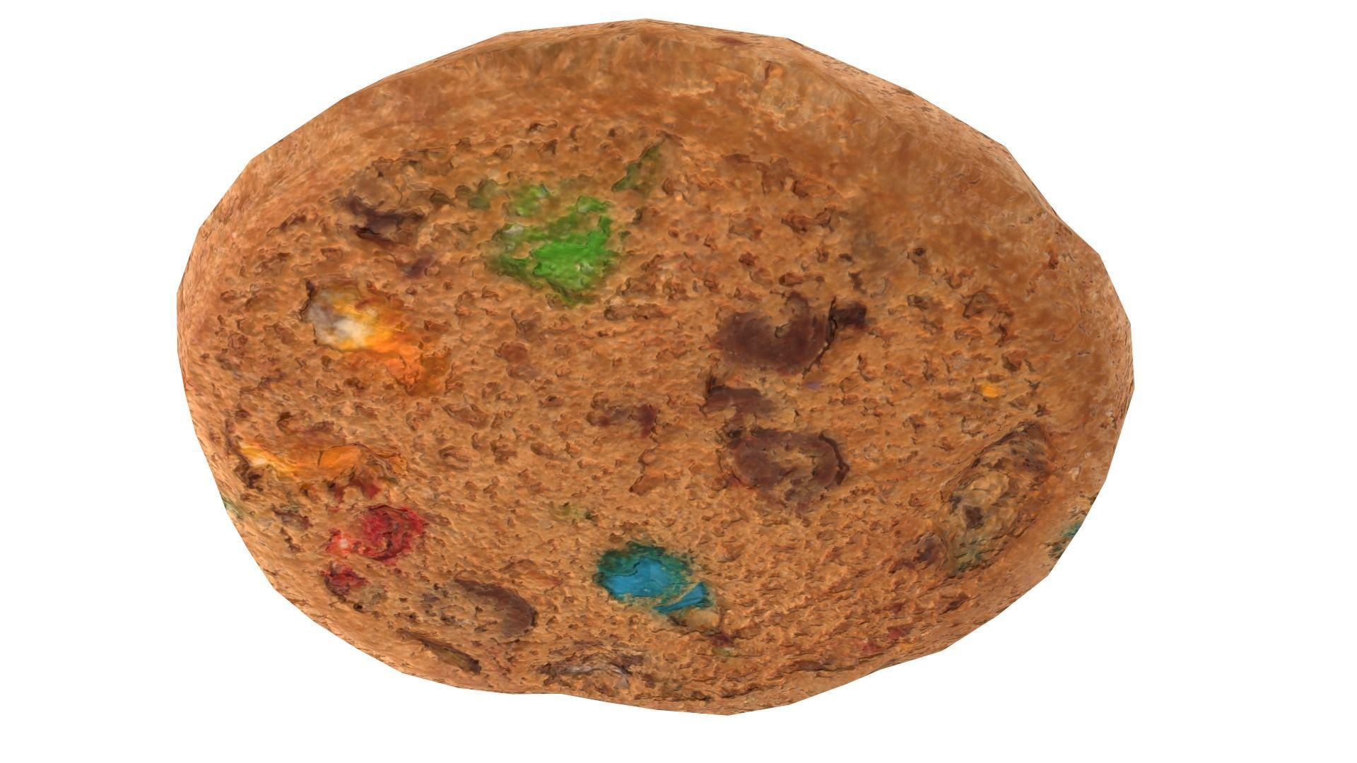 3D model Colored Chip Cookie AR VR PBR Lowpoly with game ready 3d Model ...