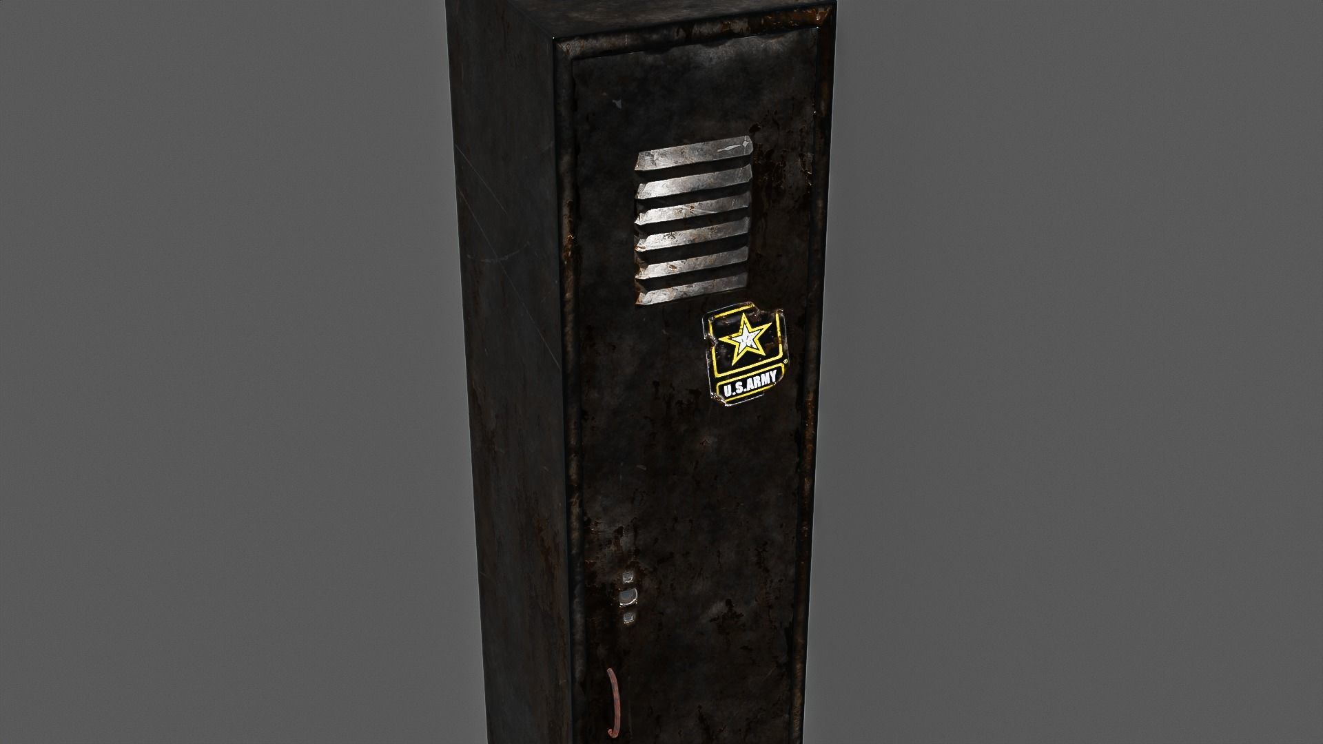 3D model Game Ready Metal Locker VR / AR / low-poly | CGTrader