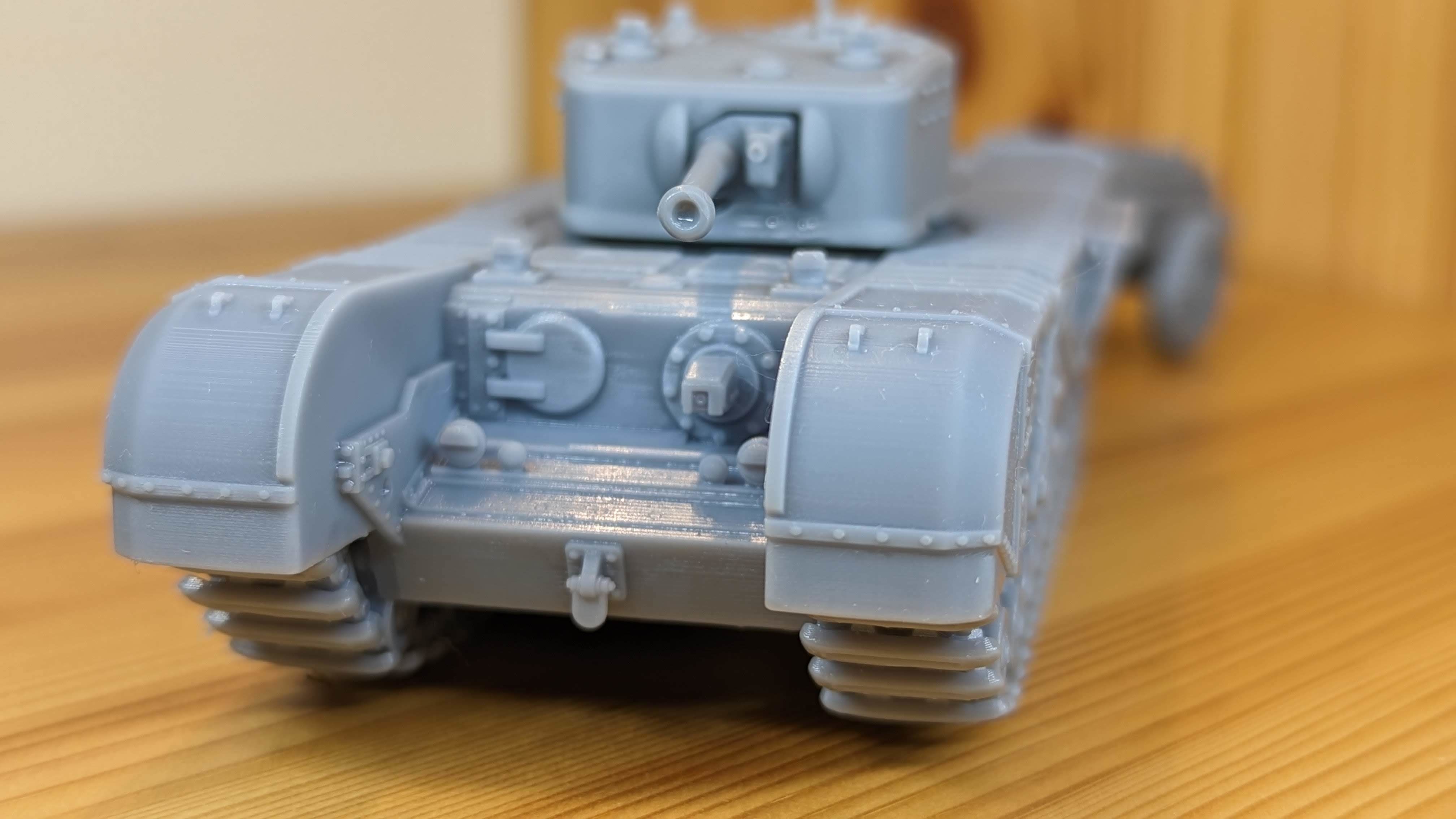 Churchill Crocodile with trailer - UK - WW2 and Korean War 3D model 3D ...