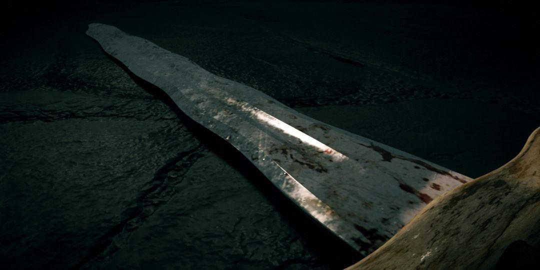 Shortsword with bone hilt free 3D model | CGTrader