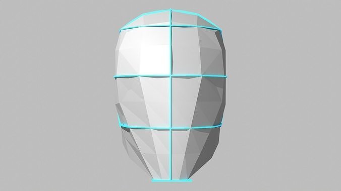 Loomis Head free 3D model | CGTrader