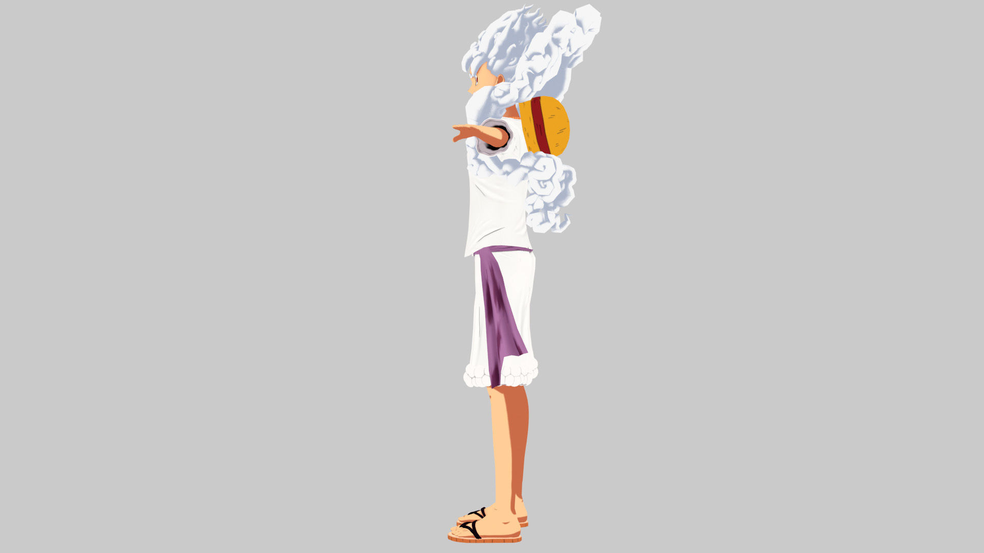 3D model Luffy Gear 5 VR / AR / low-poly | CGTrader
