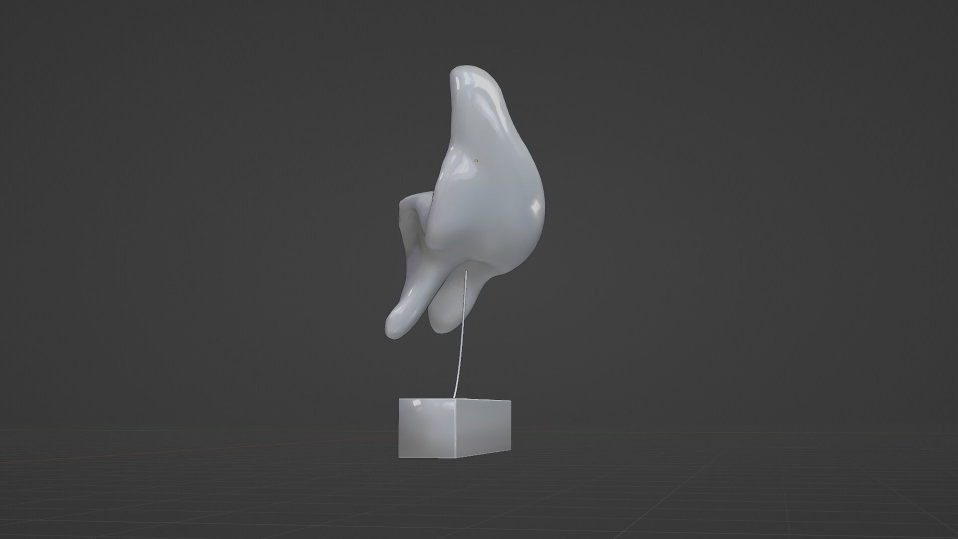 Ethereal Aquatica The Golden Wave Marble Fish Ensemble 3D model | CGTrader