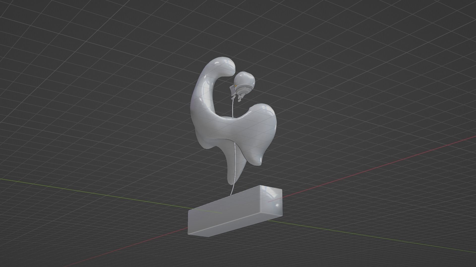 Ethereal Aquatica The Golden Wave Marble Fish Ensemble 3D model | CGTrader