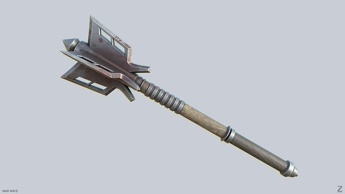 3D model War mace VR / AR / low-poly | CGTrader
