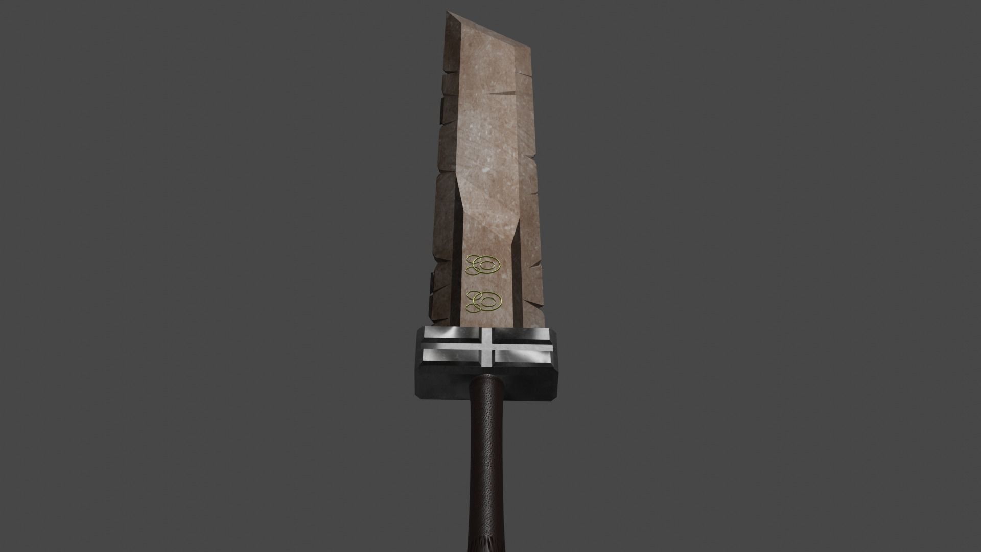 3D model big fantasy sword VR / AR / low-poly | CGTrader