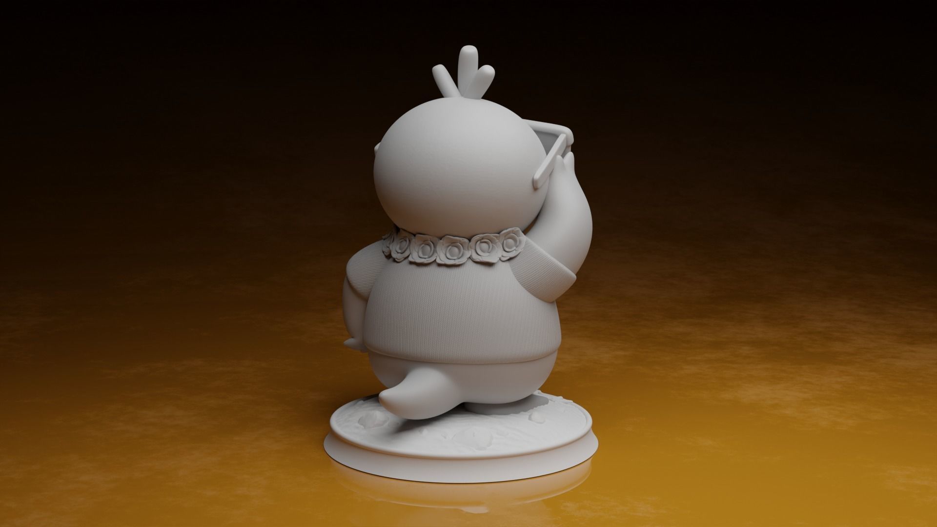 Psyduck - Pokemon 3D model 3D printable | CGTrader