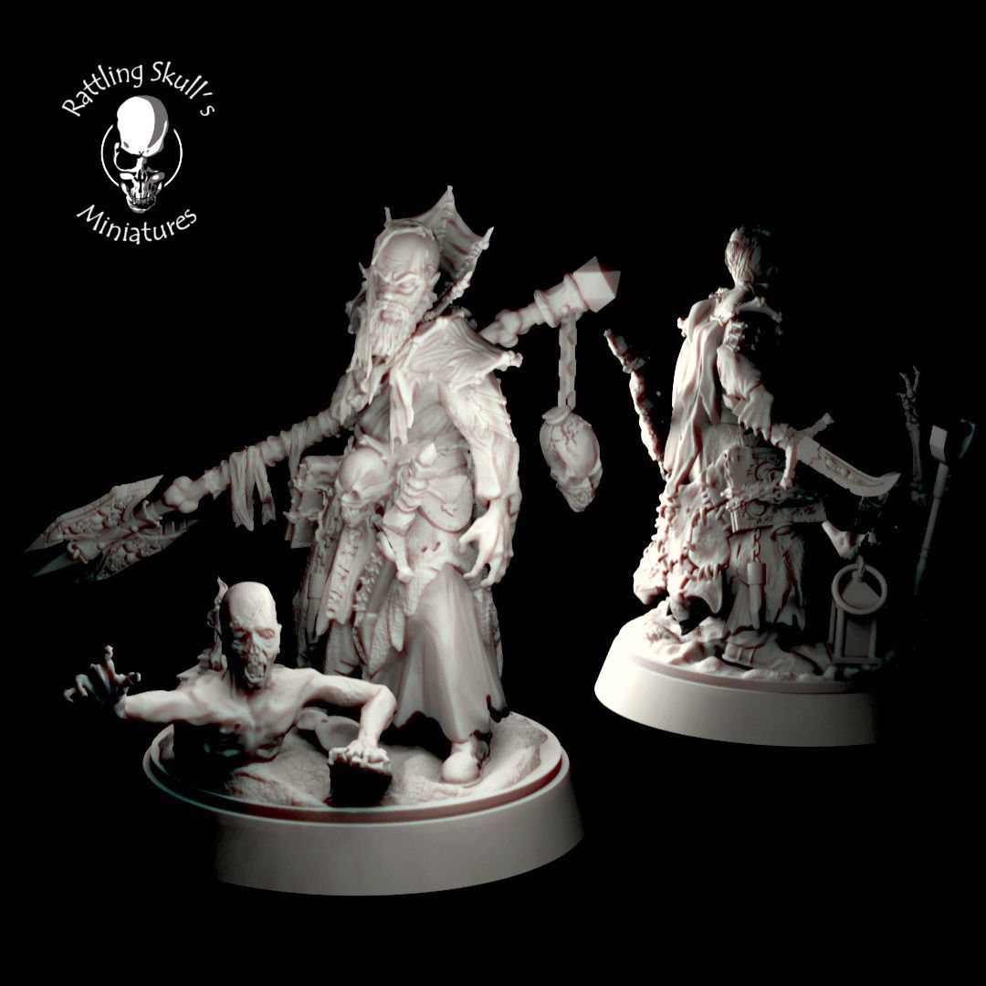 Death Cultist 3D model 3D printable | CGTrader