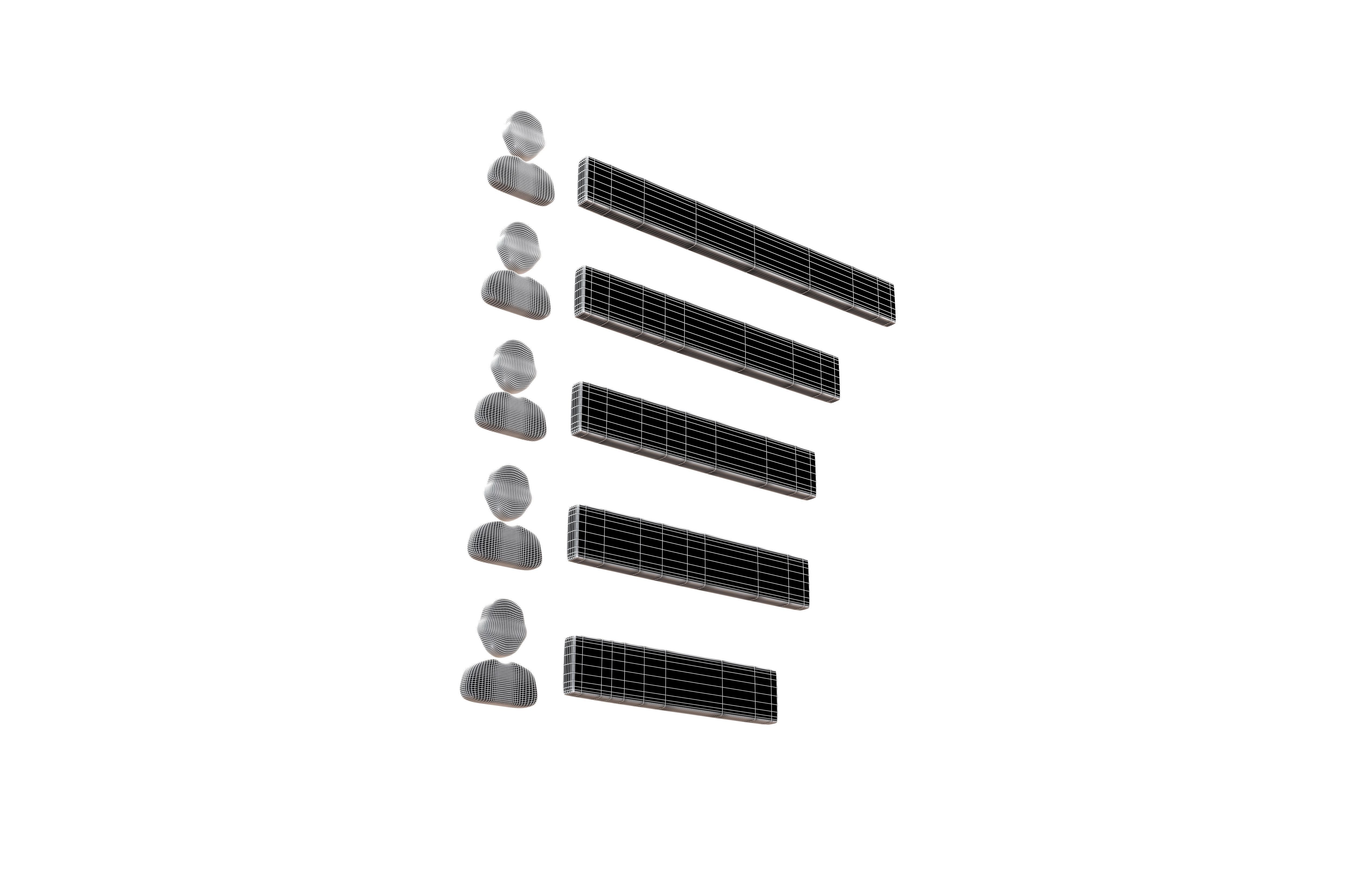3D model Ranking Data Icon v1 004 VR / AR / low-poly | CGTrader