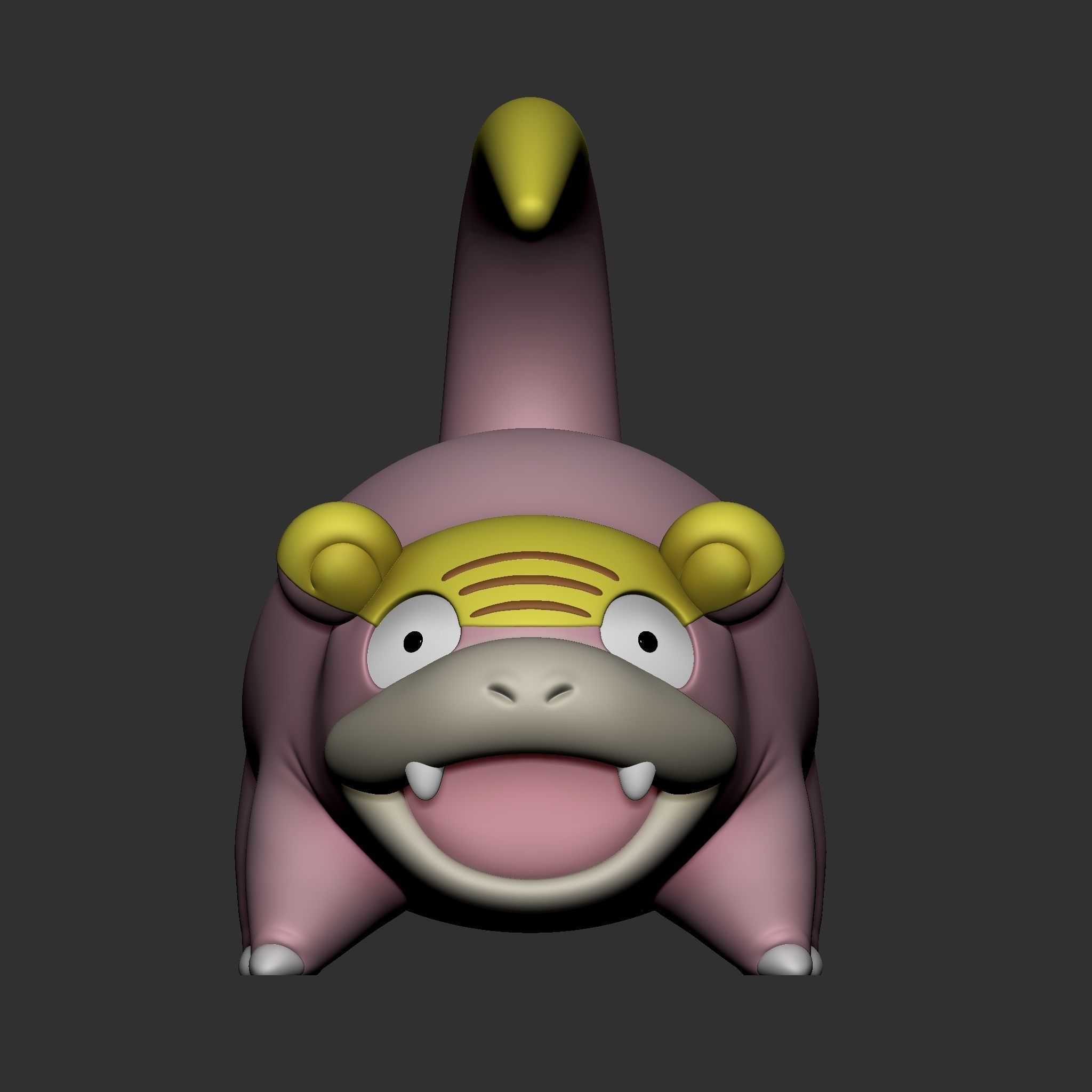 GALARIAN SLOWPOKE POKEMON 3D model 3D printable | CGTrader